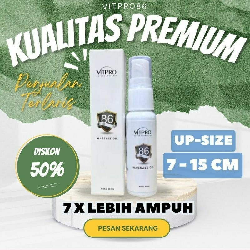 Jual VITPRO 86 MASSAGE OIL MINYAK PIJAT ORIGINAL BPOM | Shopee Indonesia