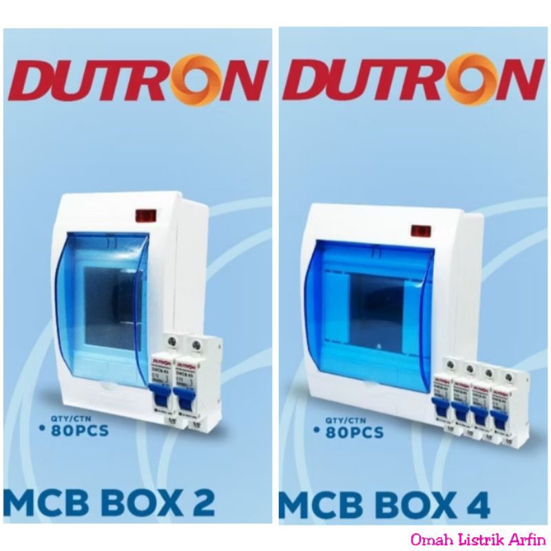 Jual MCB Box 2Grup 4Grup + Lampu Indikator Dutron DH-MB2/DH-MB4 | Shopee Indonesia