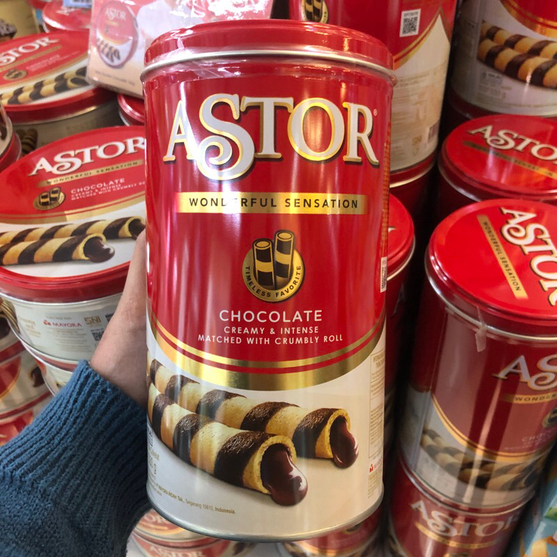 Jual Astor Kaleng Chocolate 330gr | Shopee Indonesia