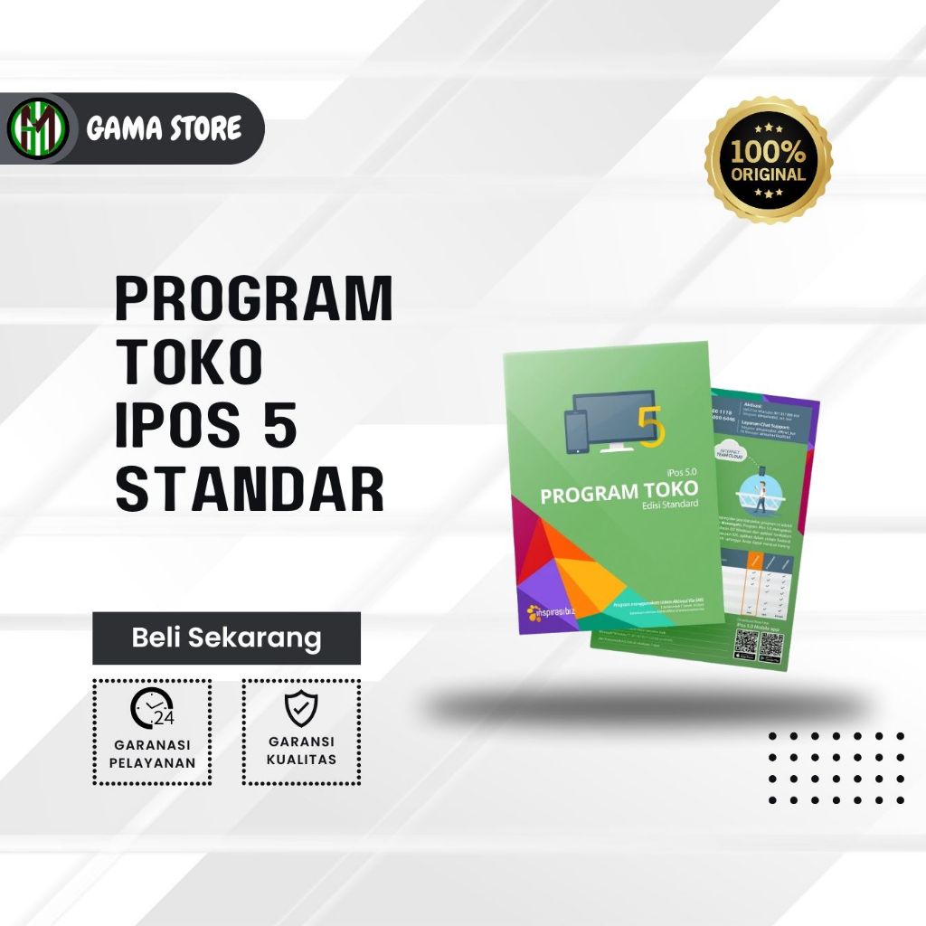Jual PROGRAM TOKO KASIR IPOS 5 STANDARD ORIGINAL / ASLI | Shopee Indonesia