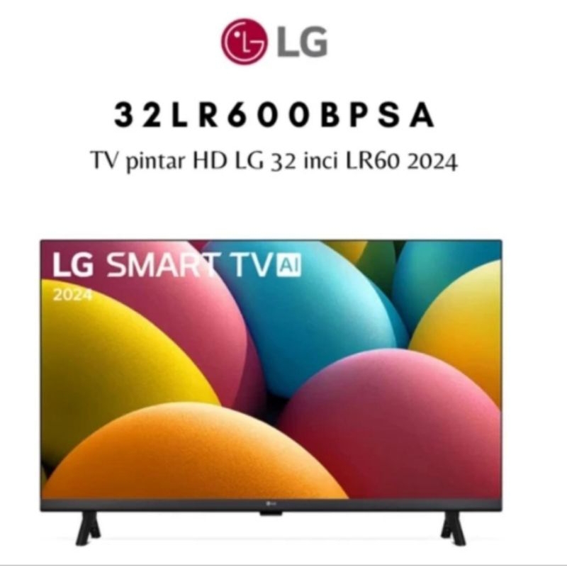 Jual Led LG 32 inch Smart HD AI ThinQ with Magic remote 32LR600BPSB ...