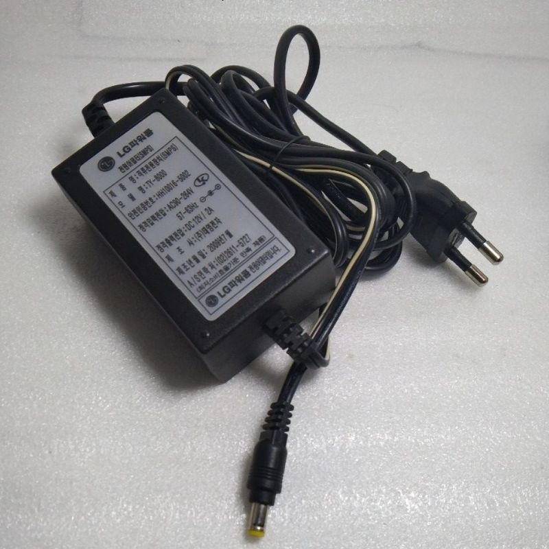 Jual ADAPTOR TV LG 12V 2A KAPASITAS MURNI ORIGINAL | Shopee Indonesia