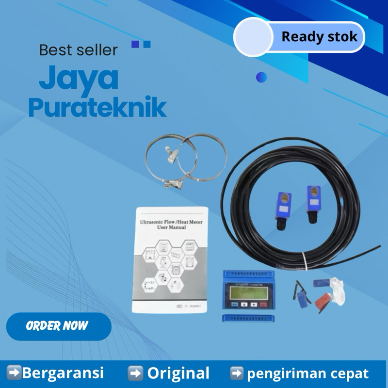 Jual Flow Meter TUF2000M 15-100mm TS-2 Ultrasonic Flowmeter TUF-2000M ...