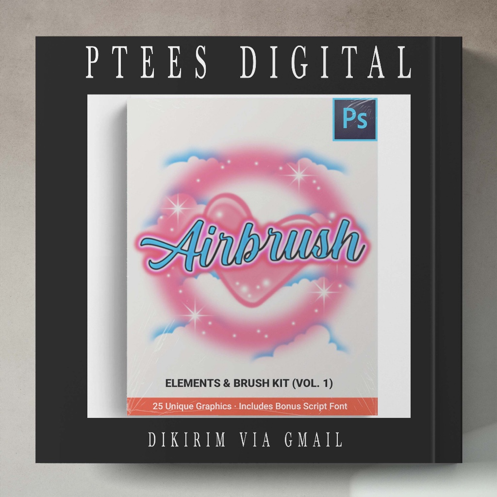 Jual PD0621 - FULLERMOE - Airbrush Elements Brush Kit Vol. 1 - PNG ...