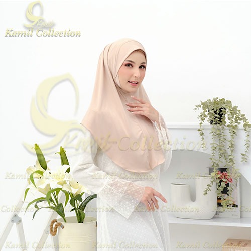 Jual Jilbab Bergo Dagu Instan Malay Jersey Ukuran M | Shopee Indonesia