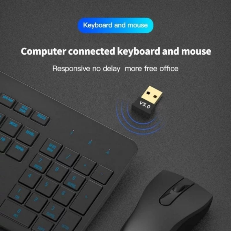 Jual USB BLUETOOTH ADAPTOR 5.0 / V5.0 Bluetooth Usb Dongle | Shopee ...