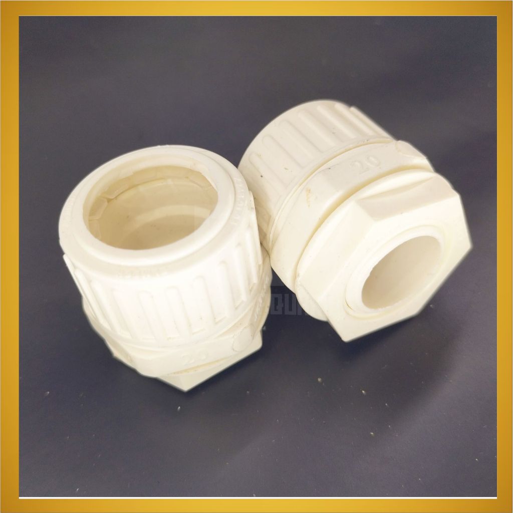 Jual PVC Conduit Change Union / Sambungan Pipa 20mm | Shopee Indonesia