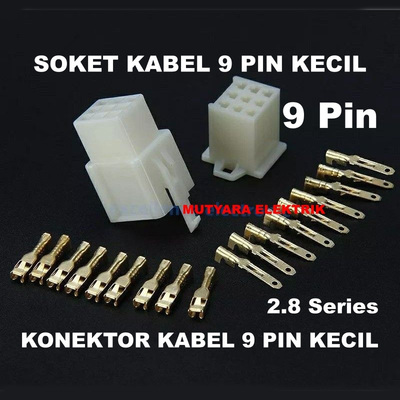 Jual Socket kabel 9 pin kecil soket kabel 9 pin kecil/ Socket soket ...