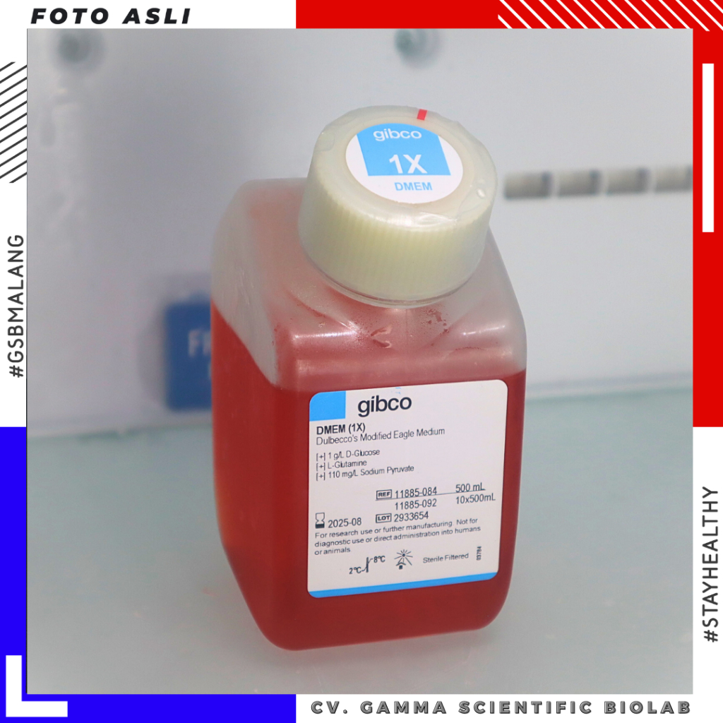 Jual DMEM, low glucose, pyruvate - 500 mL (11885-084) | Gibco | Shopee Indonesia