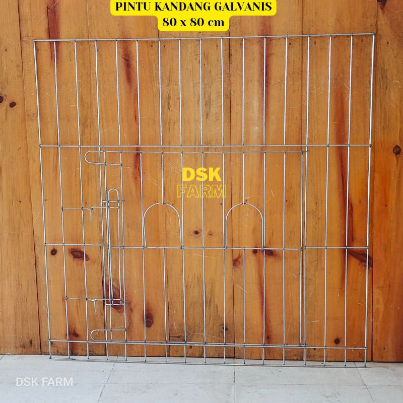 Jual Pintu Kandang Galvanis 80x80 cm (PACKING FULL KARDUS) | Shopee ...