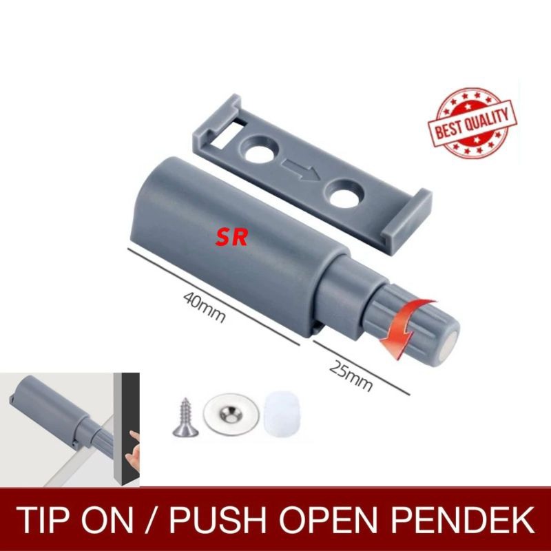 Jual Push To Open Lemari Magnet Tip On Pendek | Shopee Indonesia