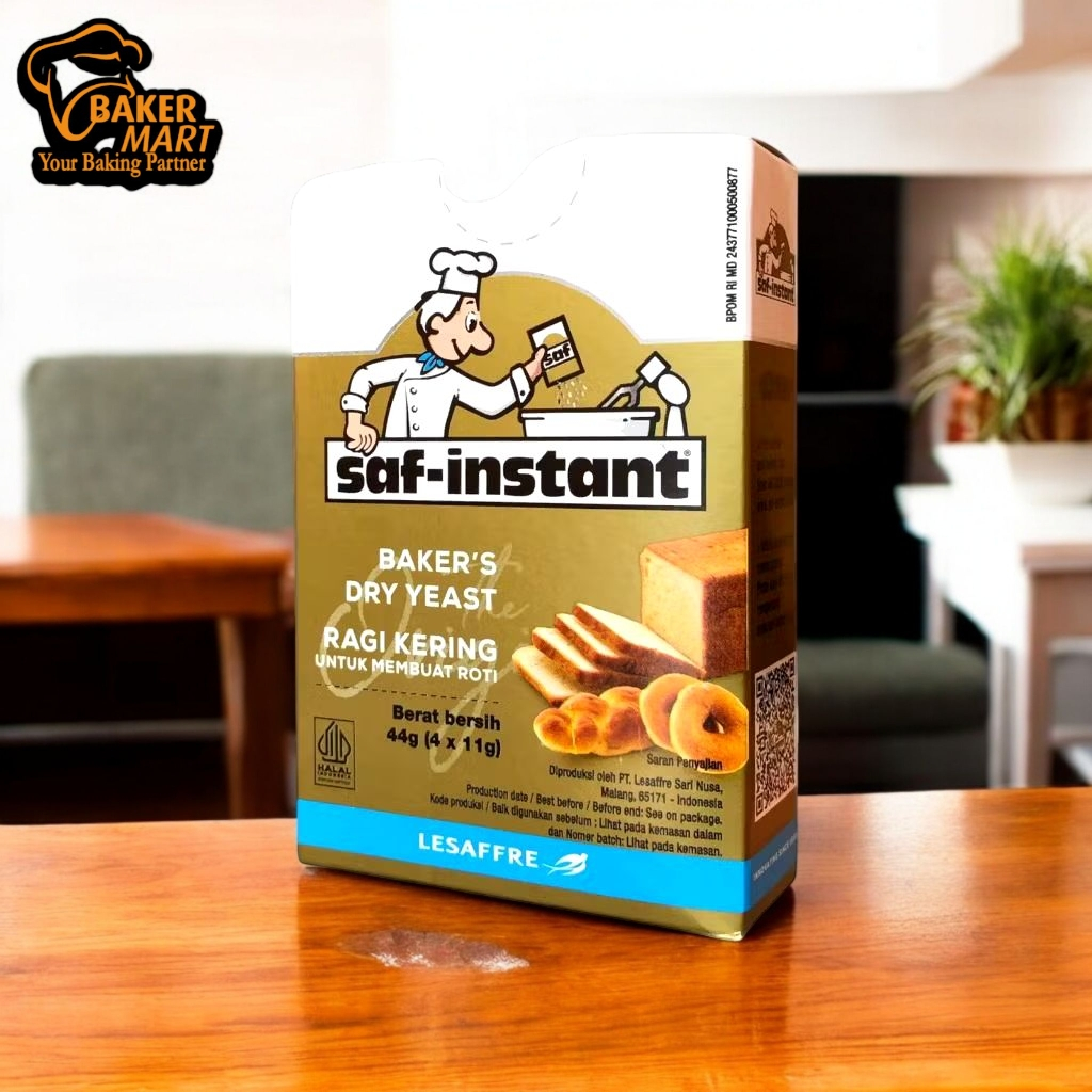 Jual Saf Instant Ragi Kering 4x11gr (New Pack) | Shopee Indonesia