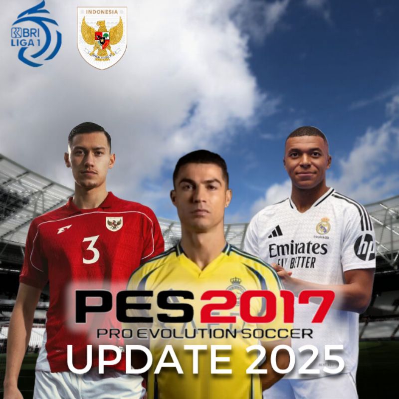 Jual PES 2017 Update Patch Musim 2025 include Timnas & Liga BRI - PC ...