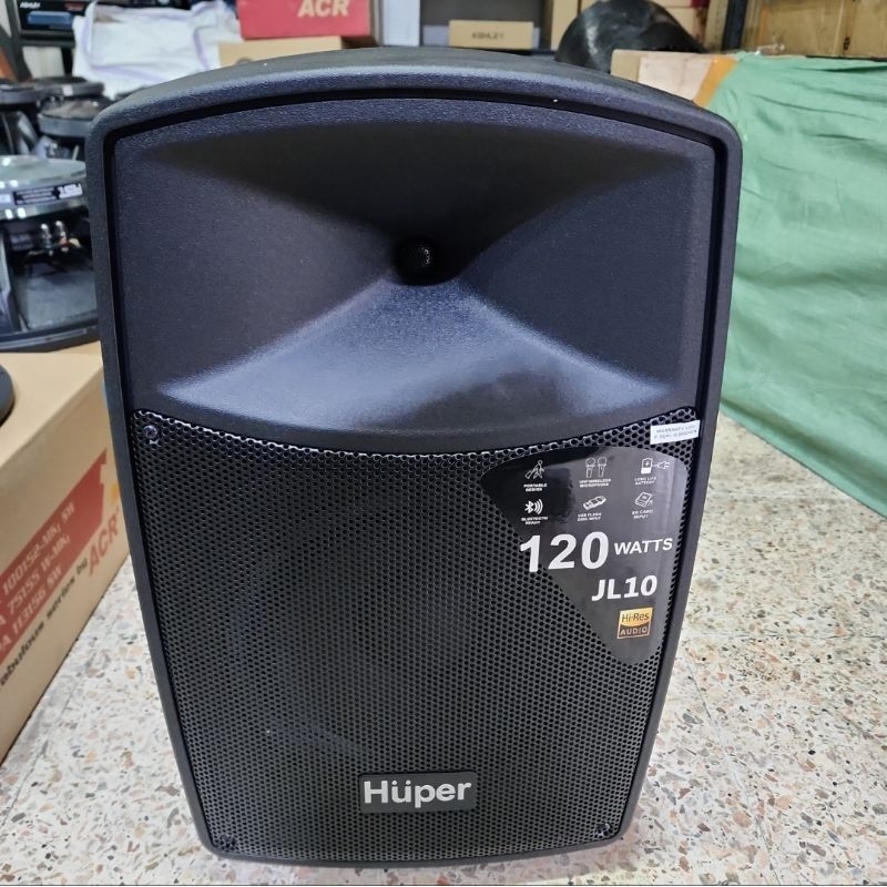Jual Speaker Aktif Portable Huper JL 10 JL10 Original 10 Inch Speaker ...