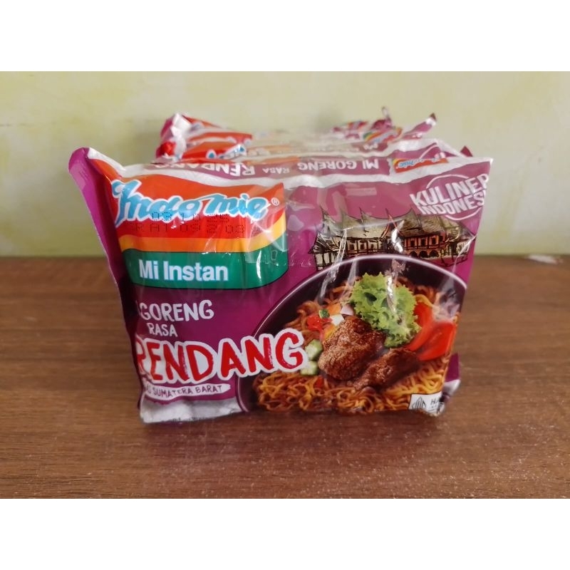 Jual Indomie goreng rendang || 1 paket isi 5 pcs | Shopee Indonesia