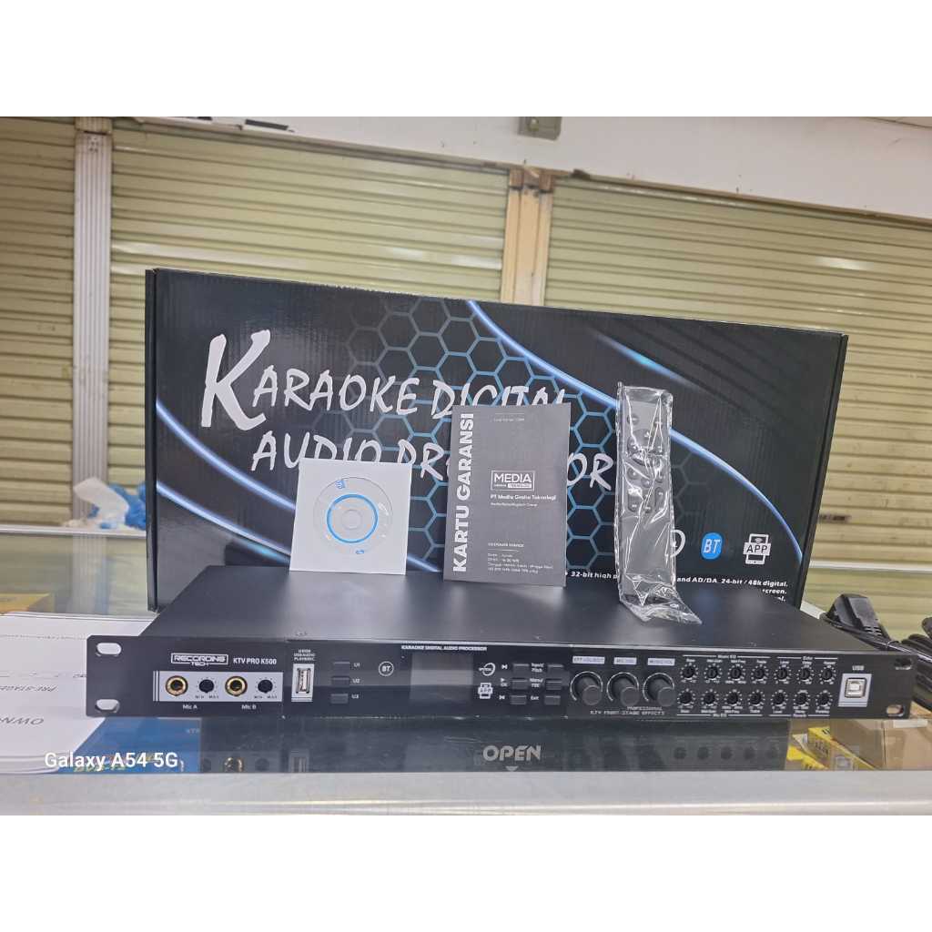Jual Recording Tech KTV Pro K500 Karaoke Digital Audio Processor ...