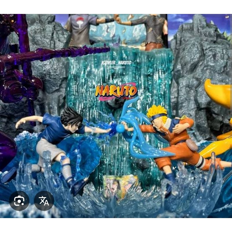 Jual Banpresto Combination Battle Figure Naruto Uzumaki Vs Uchiha ...