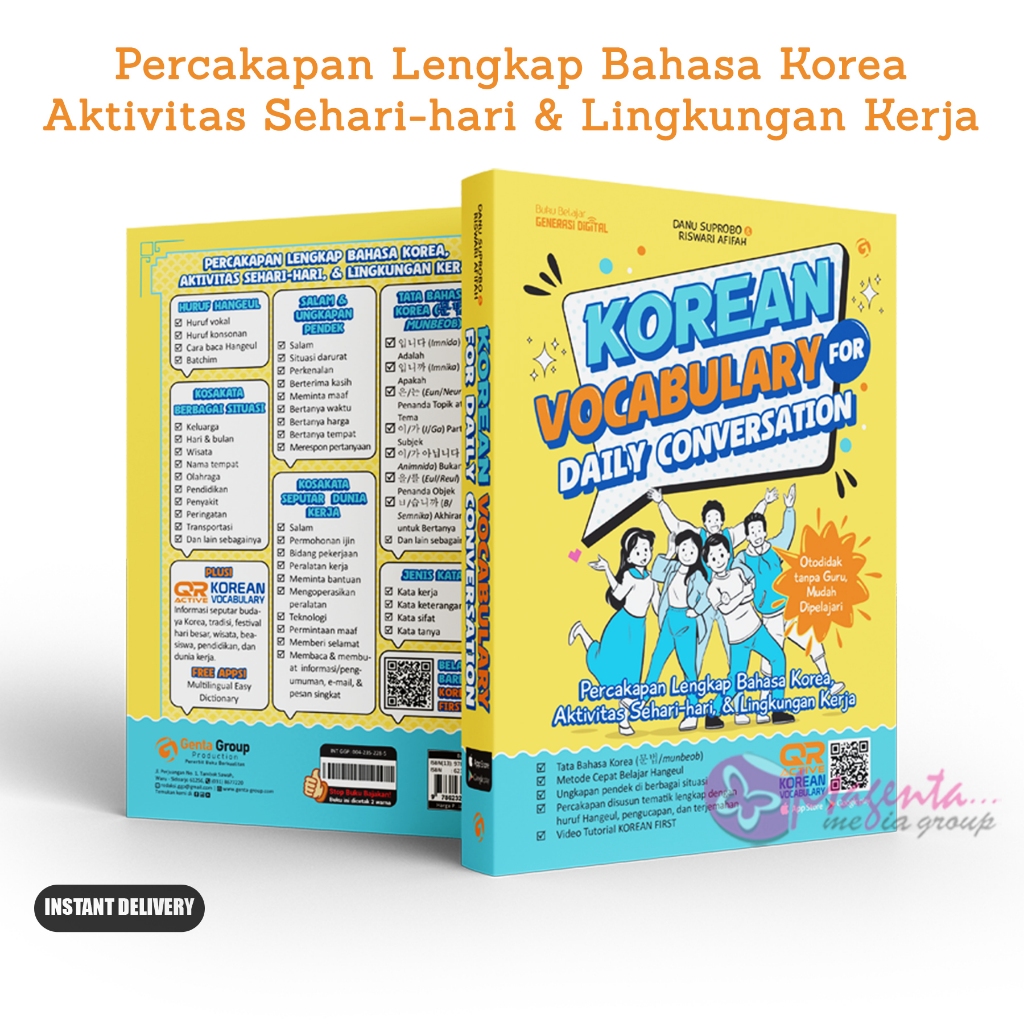 Jual Buku Belajar Bahasa Korea - Korean Vocabulary For Daily Conversation - Kosakata Percakapan ...