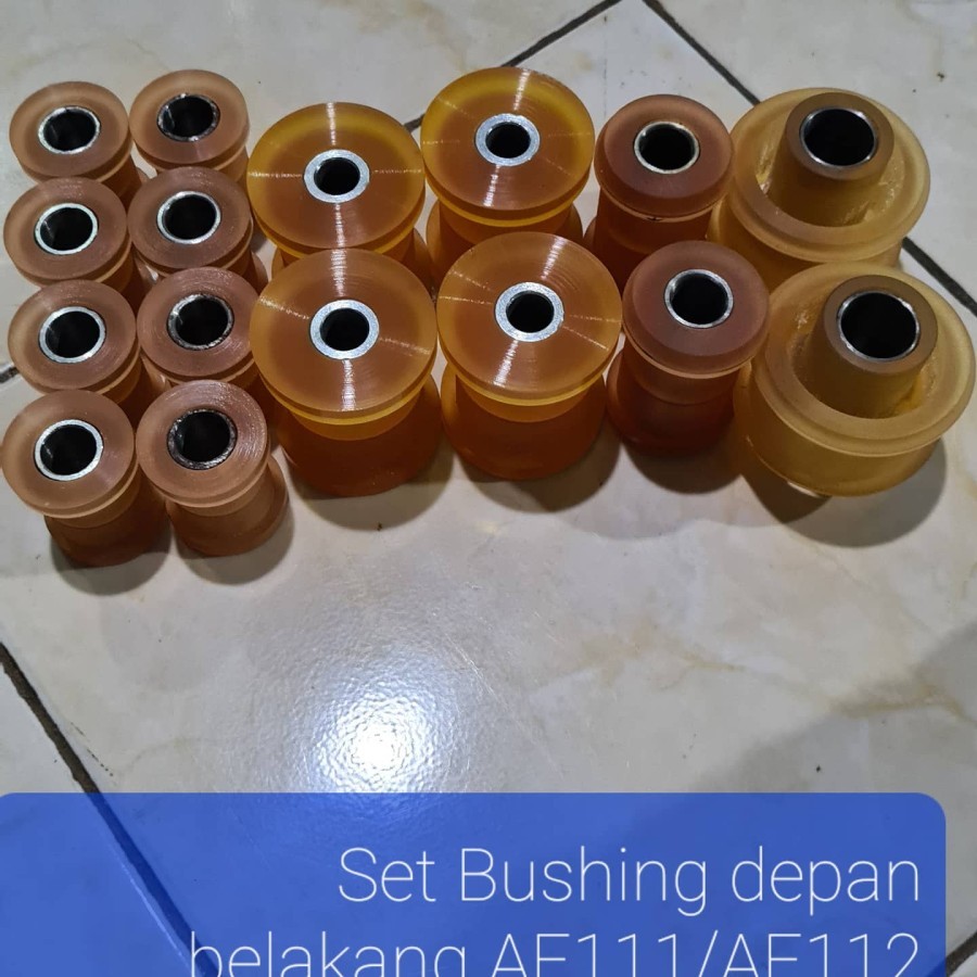 Jual Bushing Arm Toyota Corolla All New 1 Set Depan Belakang Bahan PIU ...