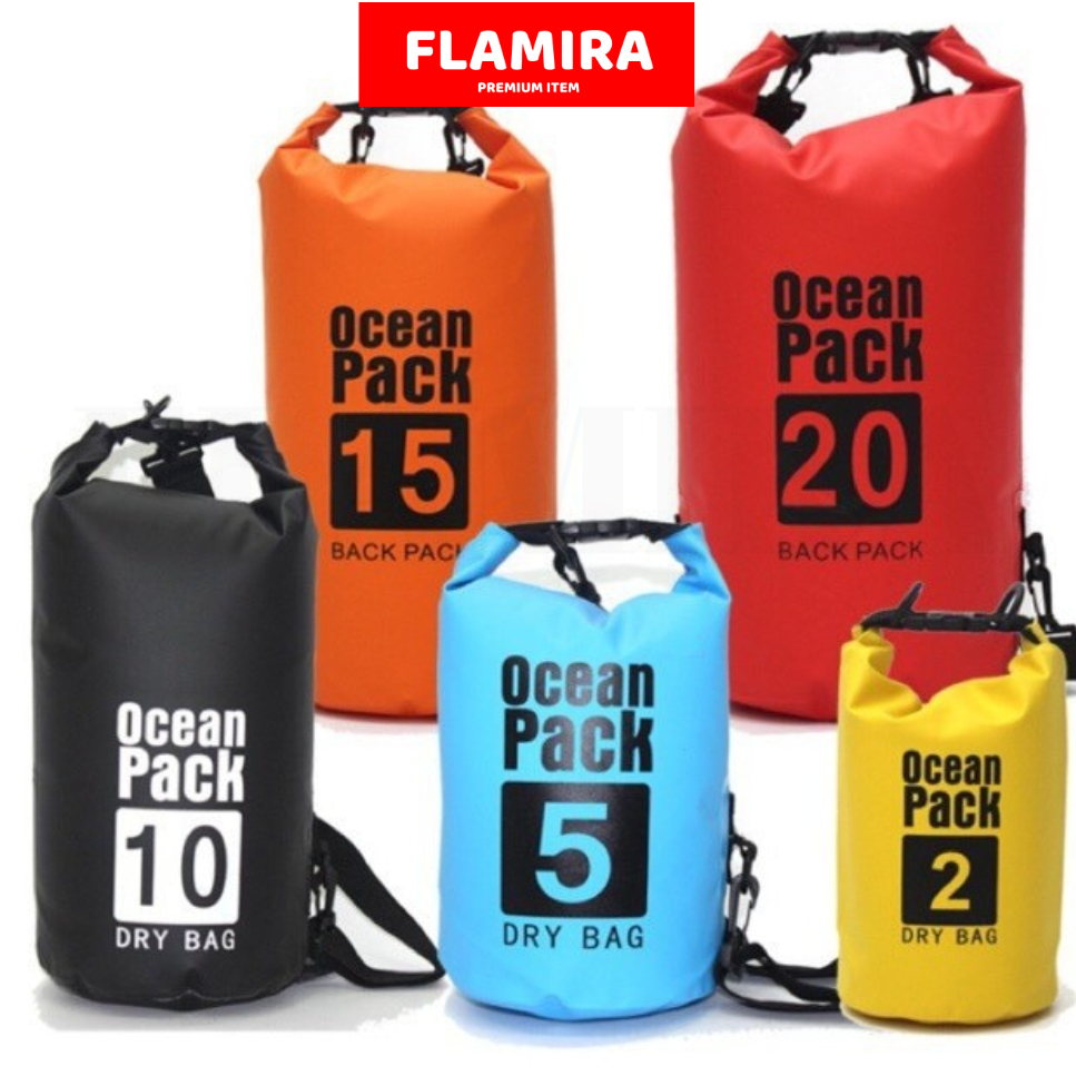 Jual TAS ANTI AIR OCEAN PACK DRY BAG Tas Water Proof Ocean Pack Drybag 10L 5L 20L | Shopee Indonesia