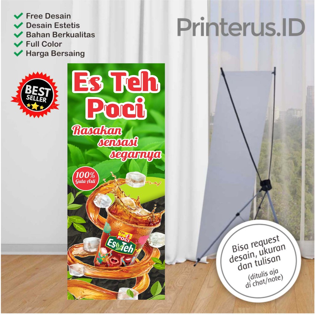 Jual Spanduk Banner Minuman Teh Poci, Sop Buah, Jus Segar Terlaris ...