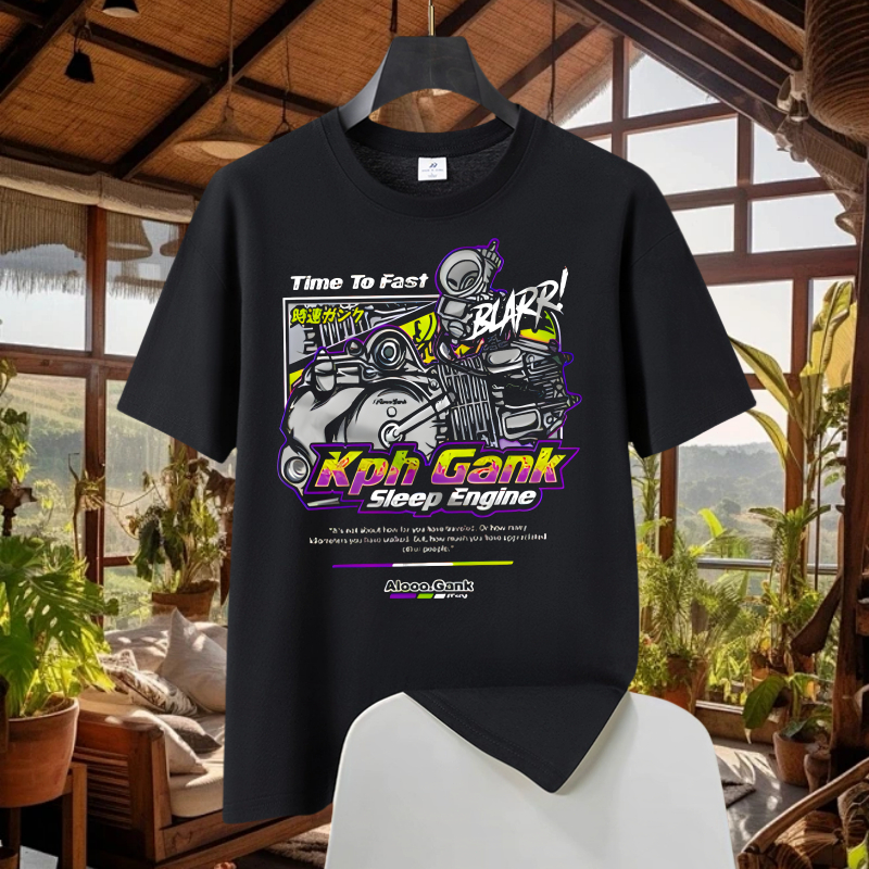 Jual Kaos Balap KPH Gank Sleep Engine Time To Fast Kaos Mekanik Distro ...