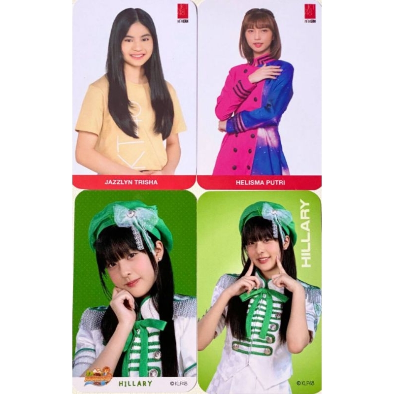 Jual photocard jkt48 trisha eli klp48 hillary riri animangaki cos-mic ...