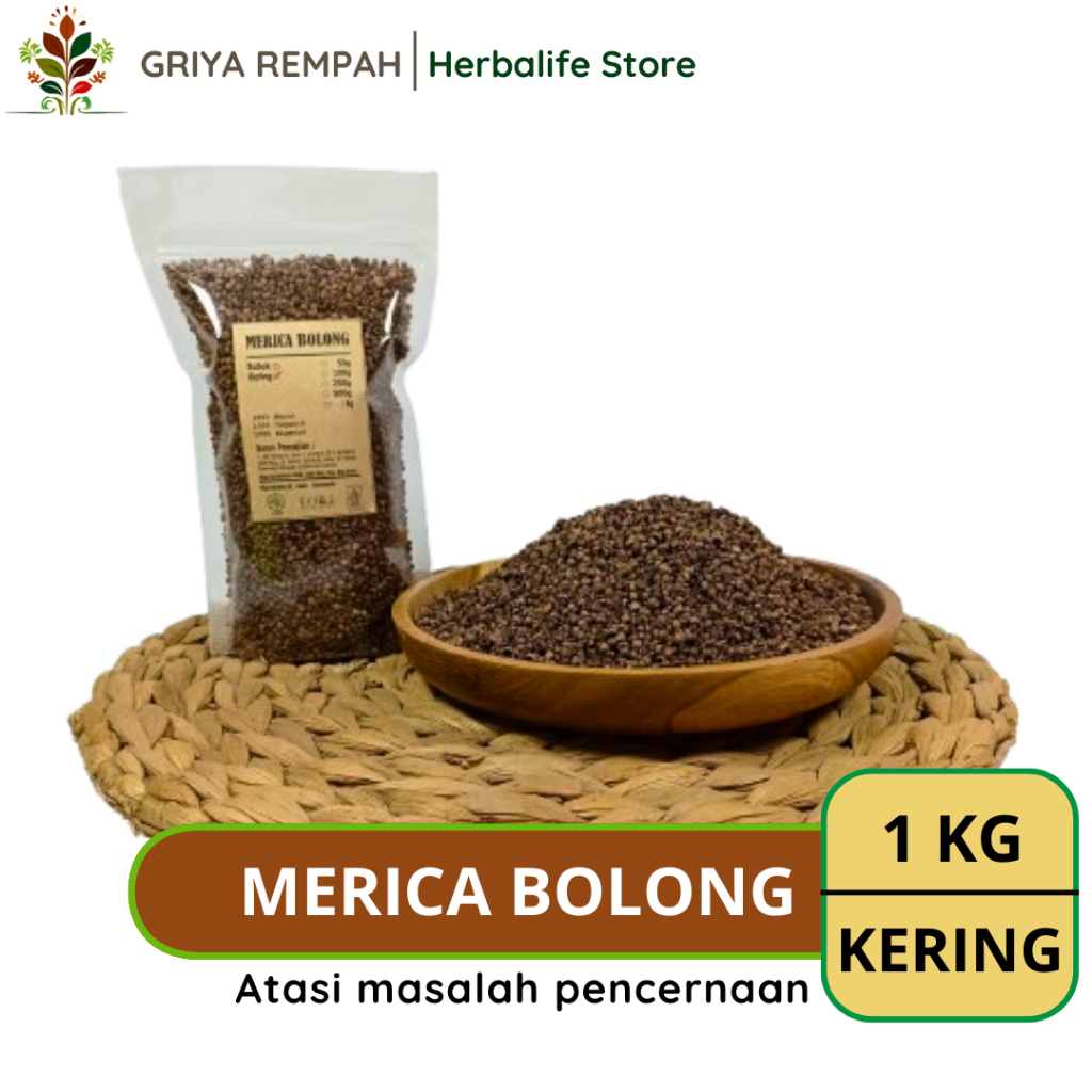 Jual MERICA BOLONG KERING 1 KG Biji Buah Gelam Kayu Putih Rempah Herbal ...