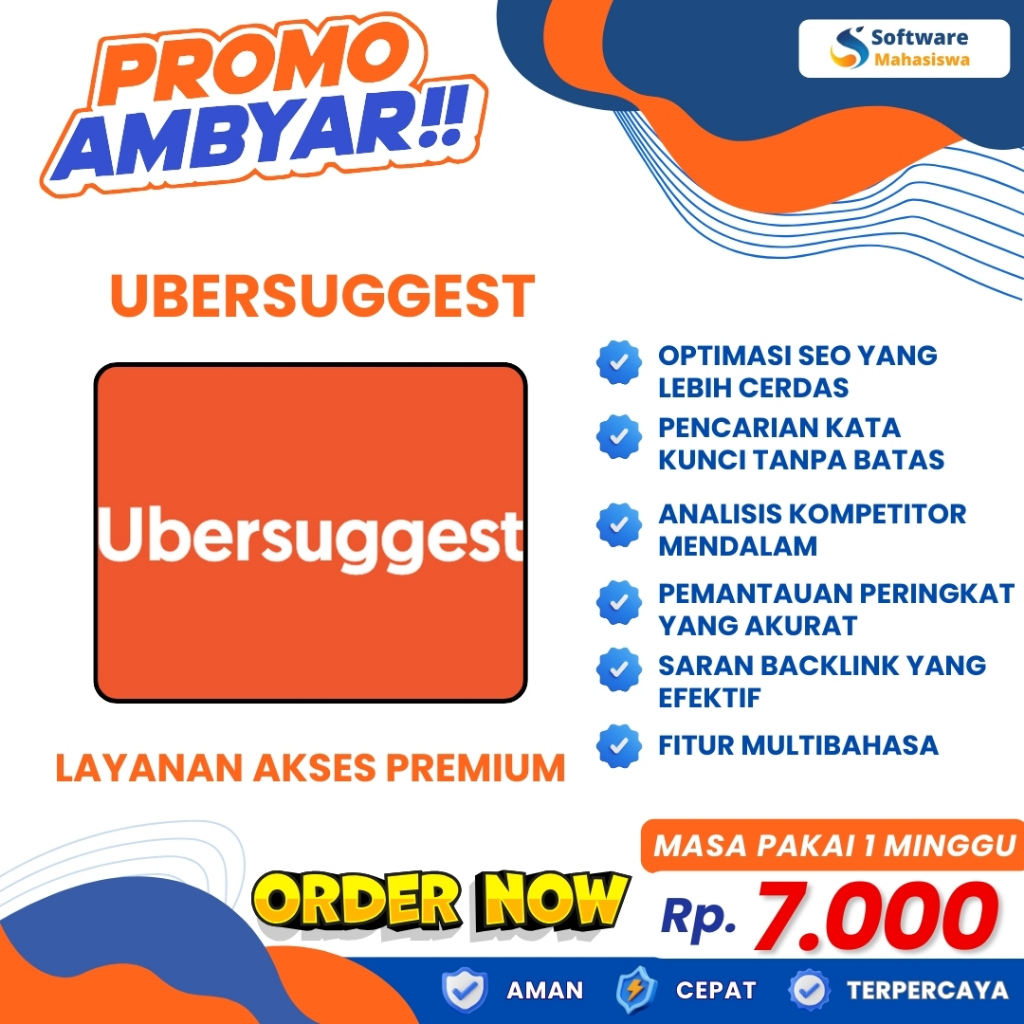 Jual Ubersuggest Premium – Platform SEO Terbaik untuk Meningkatkan ...