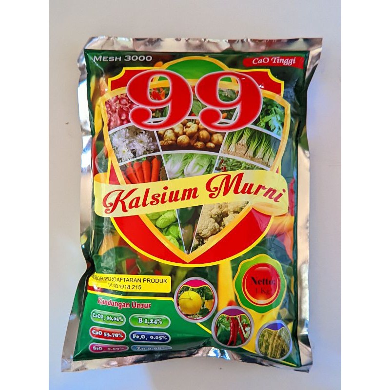Jual Kalsium Murni 99 Pupuk Calsium 1kg | Shopee Indonesia