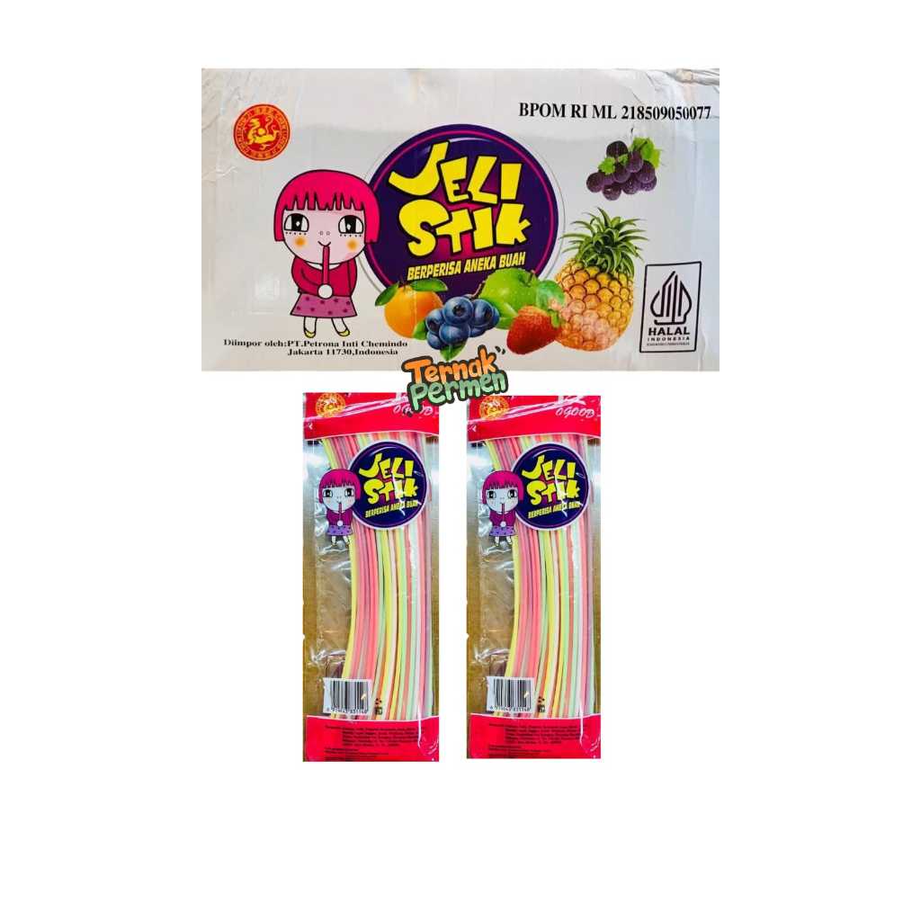 Jual JELLY STICK PANJANG RIO PACK ISI 50 PCS | Shopee Indonesia
