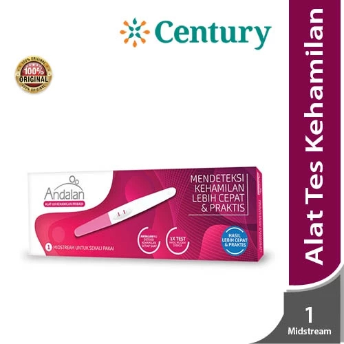 Jual Andalan Ovulation Test and Andalan Tes Kehamilan Midstream/Ovutest ...