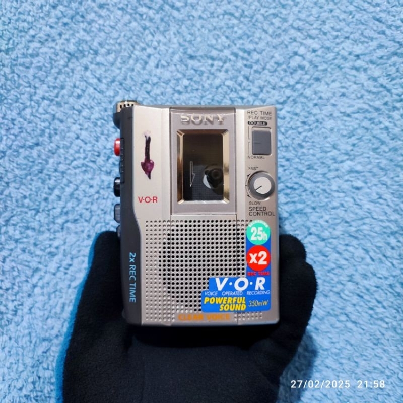 Jual Pemutar Kaset Pita Walkman Sony TCM 200DV TCM200DV TCM 200 DV ...