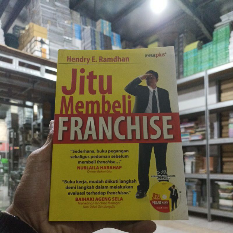 Jual BUKU PENGEMBANGAN DIRI / MOTIVASI BISNIS / BACAAN INSPIRATIF / JITU MEMBELI FRANCHISE ...