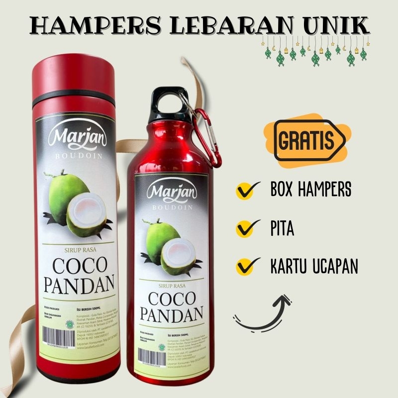 Jual BOTOL MINUM CUSTOM GAMBAR MARJAN / HAMPERS LEBARAN / HADIAH ...
