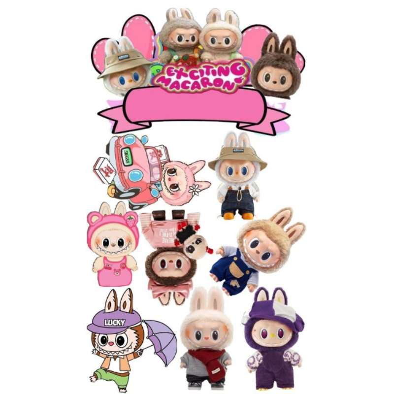 Jual TOPPER LABUBU SIZE BESAR MURAH ISI BANYAK | Shopee Indonesia