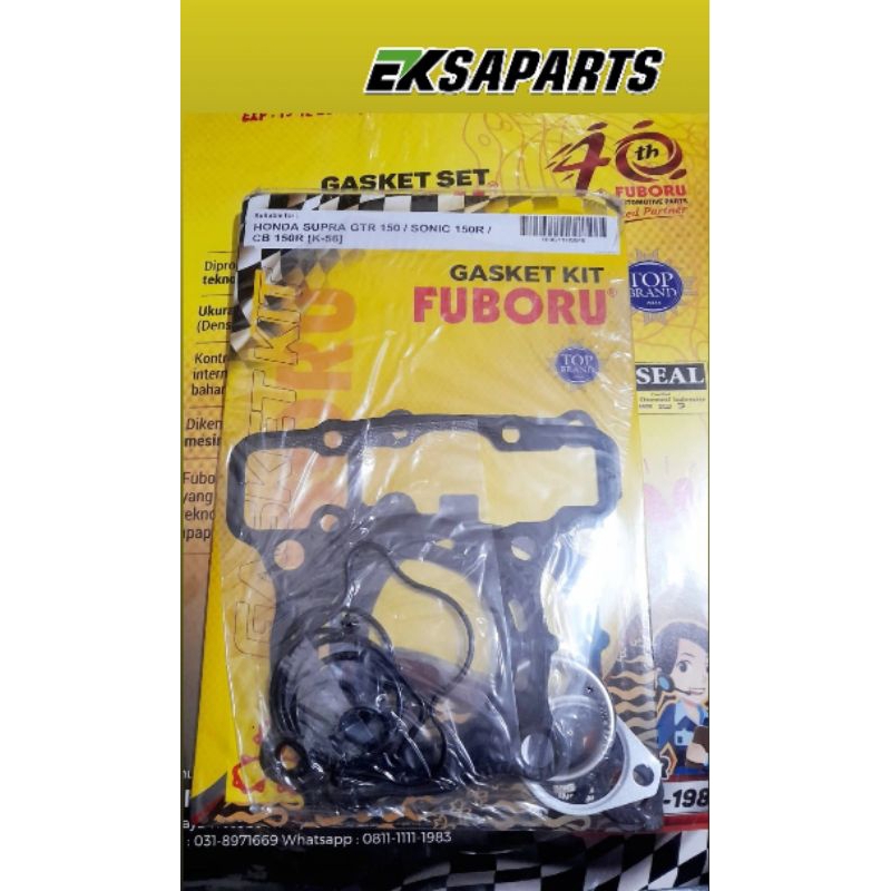 Jual Paking Packing Topset Honda Sonic 150 CB150R Led Supra GTR Fuboru ...