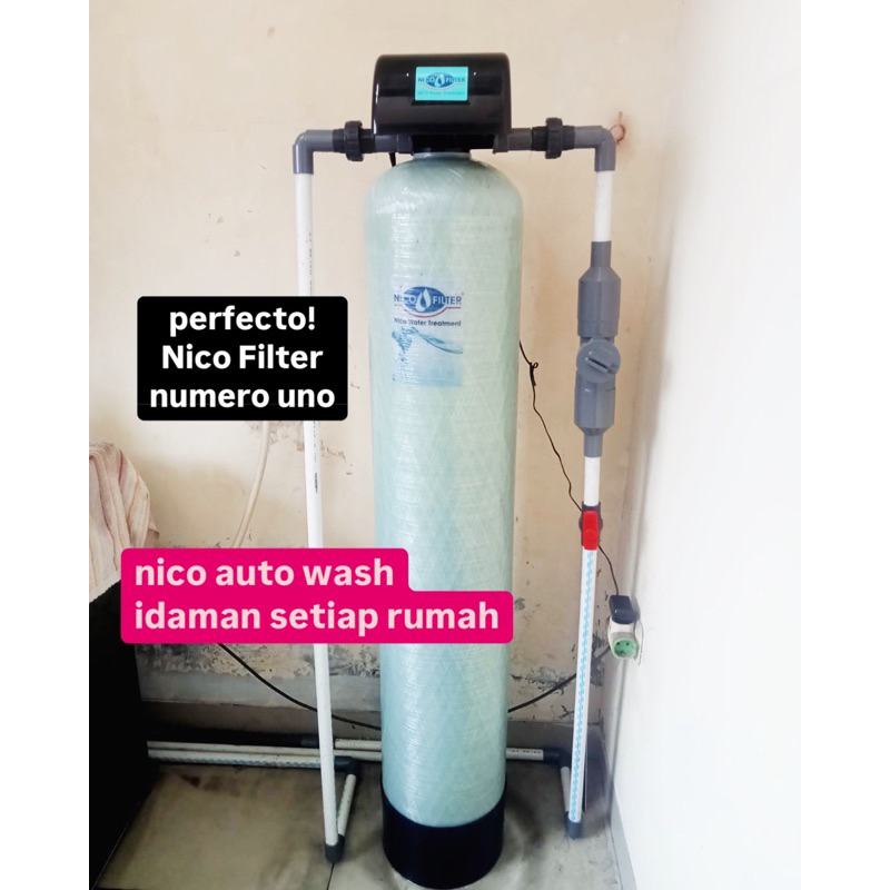 Jual Nico Filter Kepala Automatic Flush Backwash | Shopee Indonesia