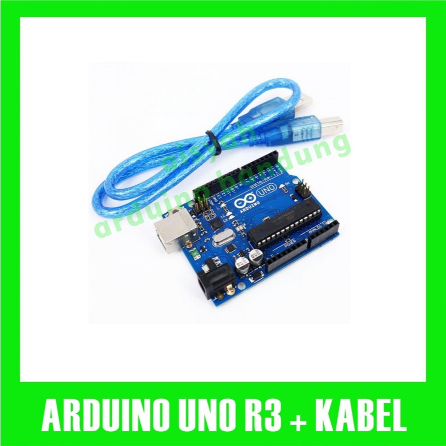 Jual Arduino uno r3 atmega 328p with kabel usb compatible atmega328 dip ...