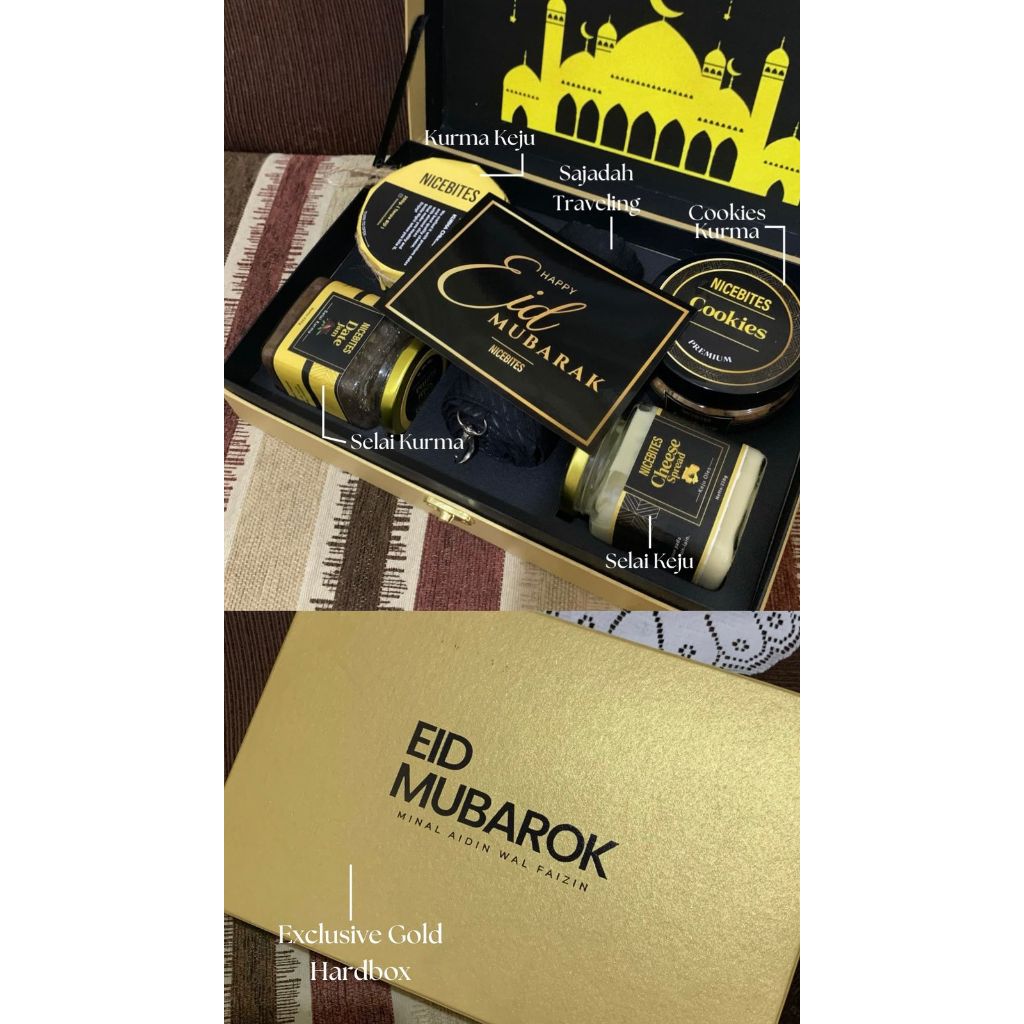 Jual Hampers Gold Box RAYA by NICEBITES / Parcel Idul Fitri Premium ...