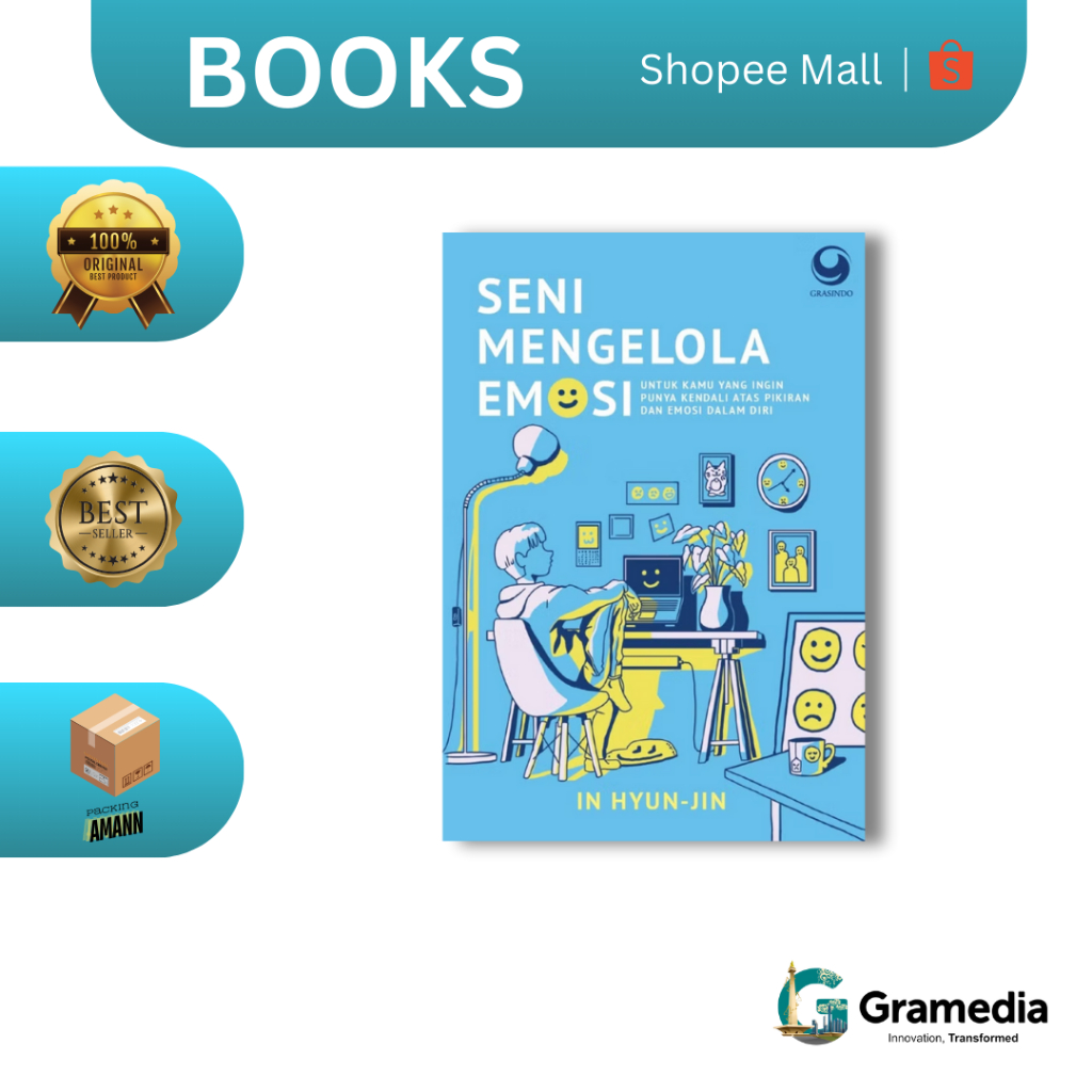 Jual Gramedia MKG - Buku Seni Mengelola Emosi (In Hyun Jin) | Shopee Indonesia