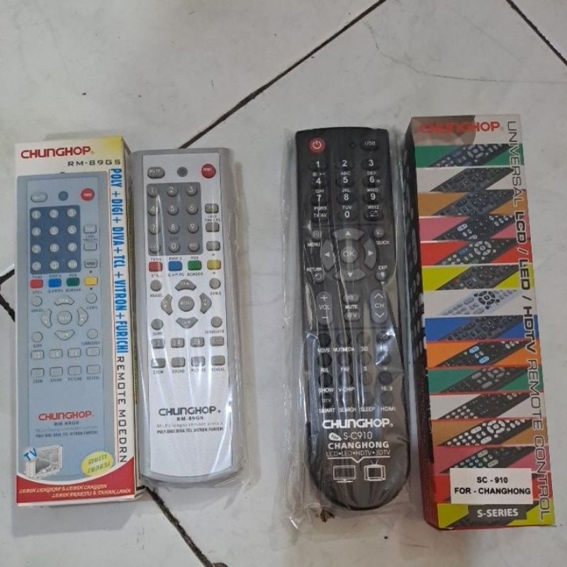 Jual remote tv poly+digi+diva+tcl+vitron+furich / rmt changhong | Shopee Indonesia