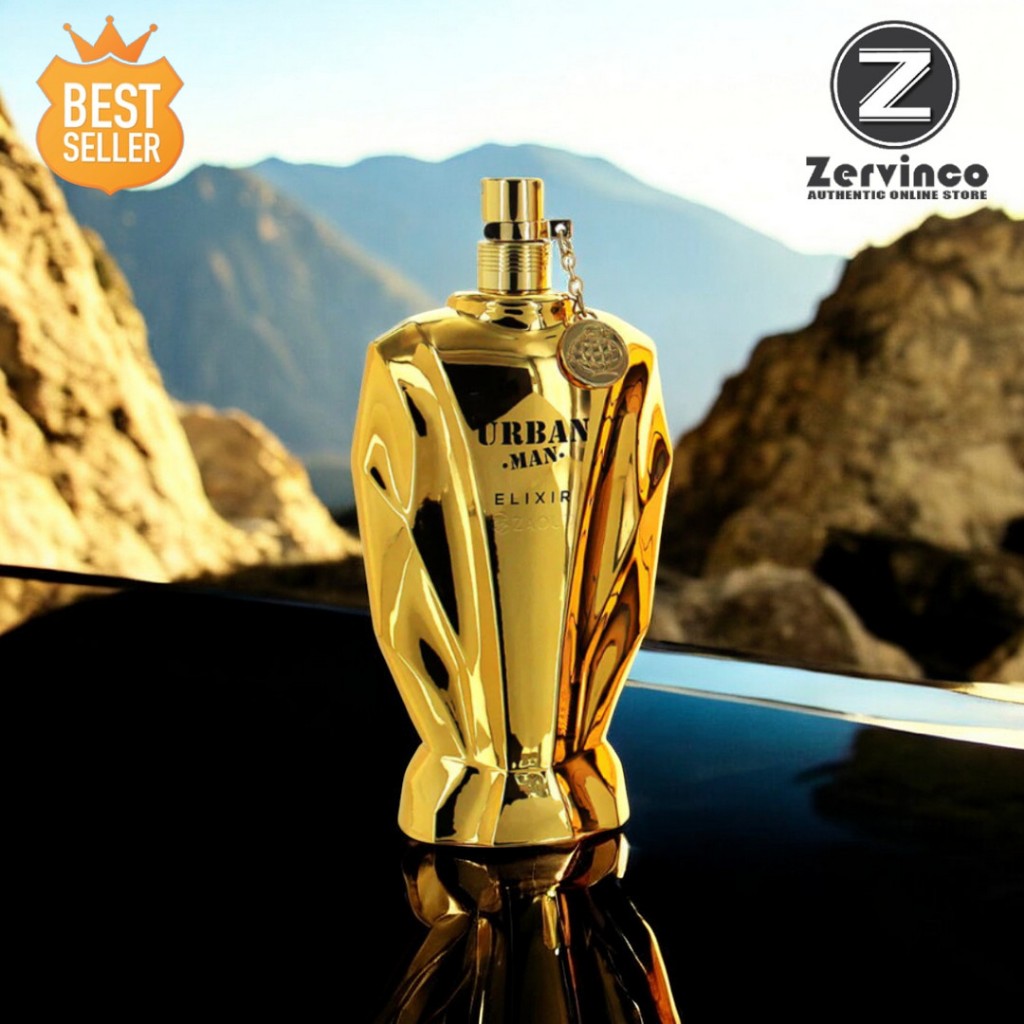 Jual Fragrance World Urban Man Elixir For Men EDP 90ml | Shopee Indonesia