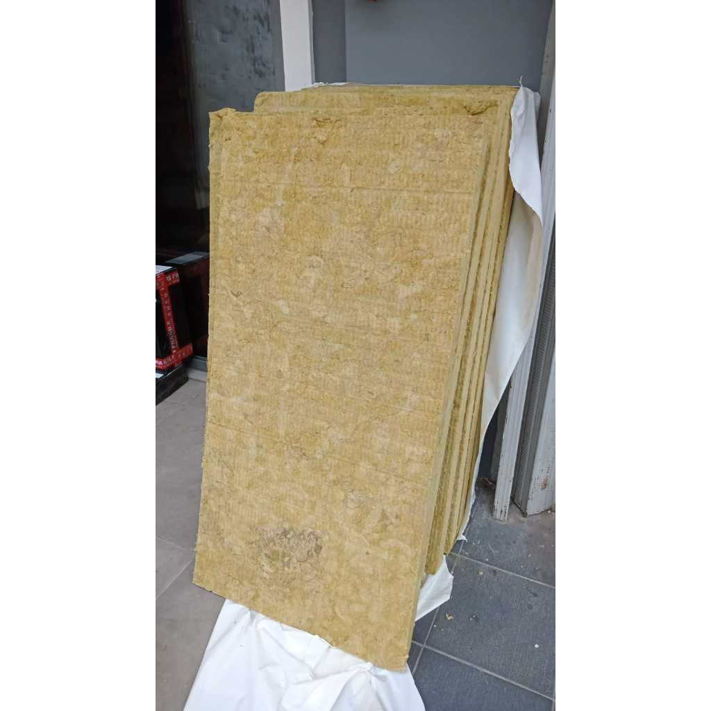 Jual Rock Wool Density 80kg Rock Wool Insulation Board - Rock Wool ...