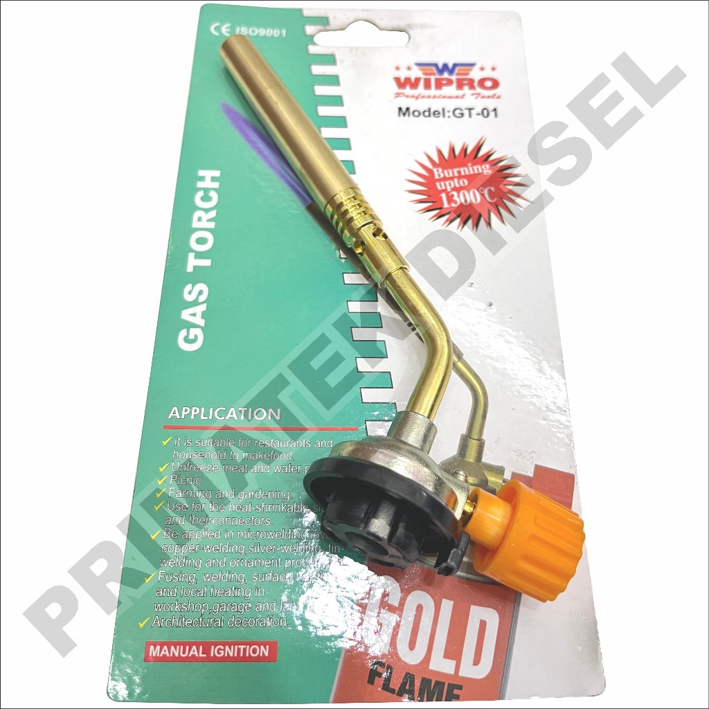 Jual Gas Torch GT01 GT02 GT03 WIPRO / Kepala Pematik Api Gas Portable ...
