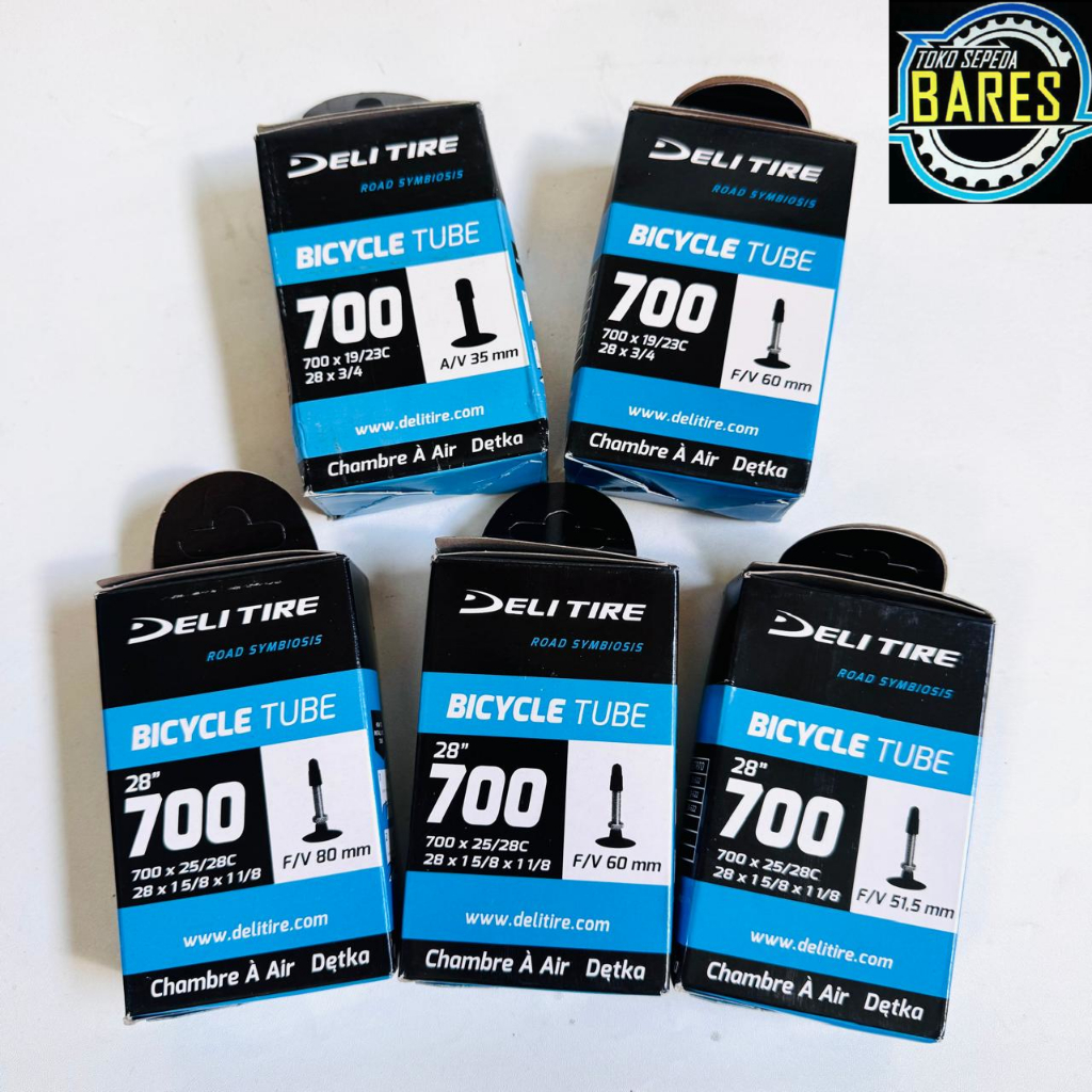 Jual (Ecer) Ban Dalam Sepeda Roadbike / RB / Balap / Fixie Deli Tire 700c / 700 x 19c / 20c ...