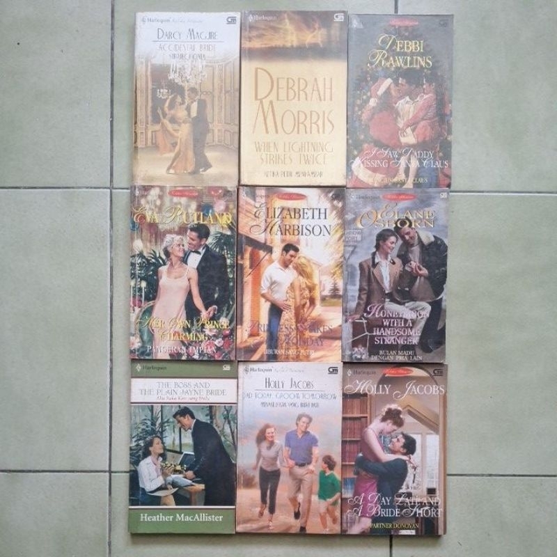 Jual Novel Original Preloved Harlequin (Darcy Maguire, Debrah Morris ...