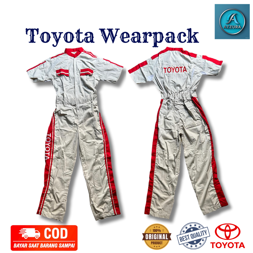 Jual Wearpack Toyota Mobil | Wearpack Safety | Seragam Bengkel ...