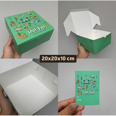 Jual Box Parsel Cheese Cake Ramadan Dus Hampers Kue Bolu Surabaya Motif ...