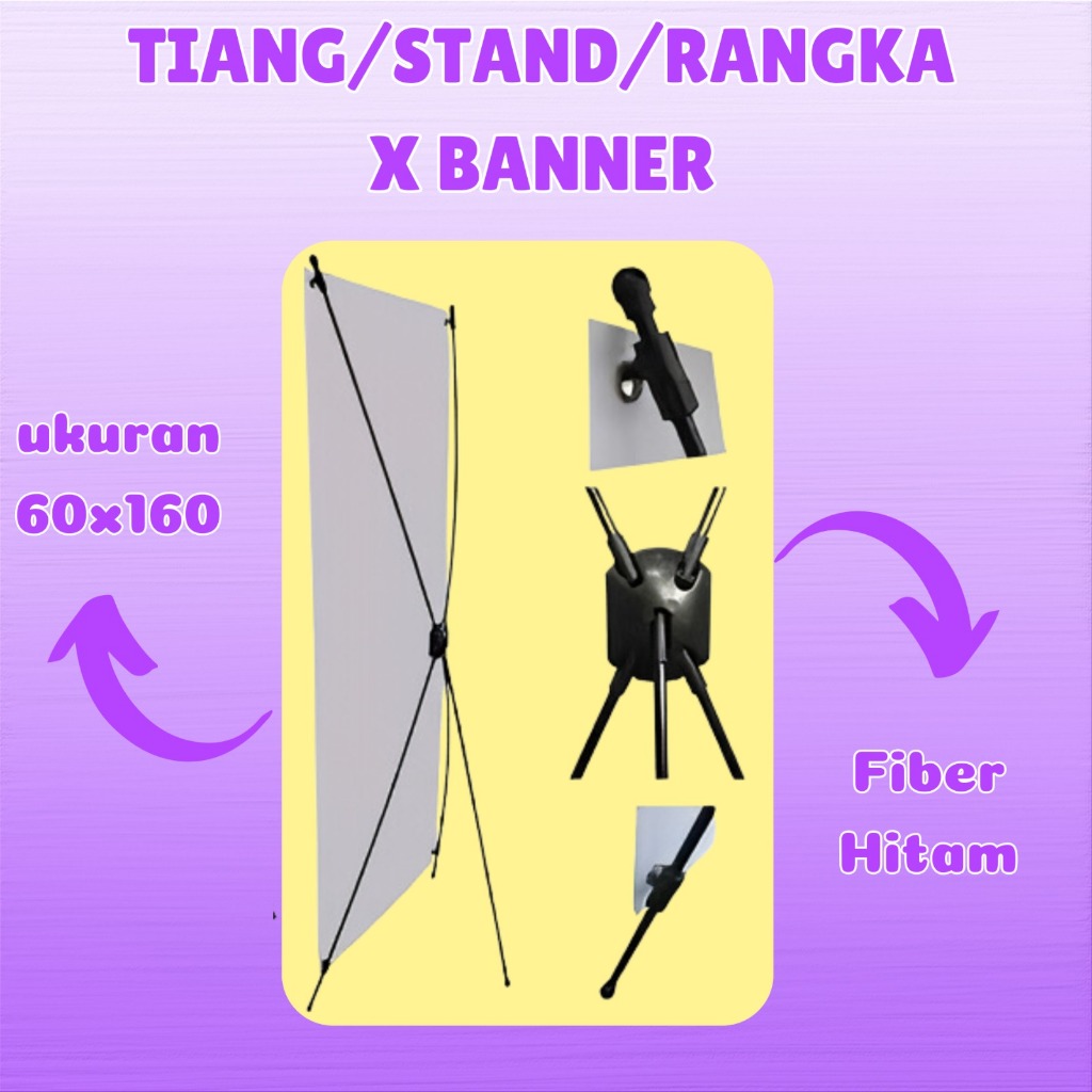 Jual TIANG/STAND/RANGKA X BANNER | Shopee Indonesia
